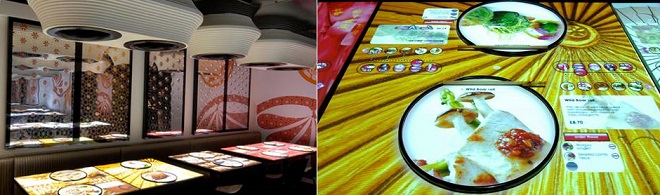 Inamo, the most high-tech restaurant in the UK?